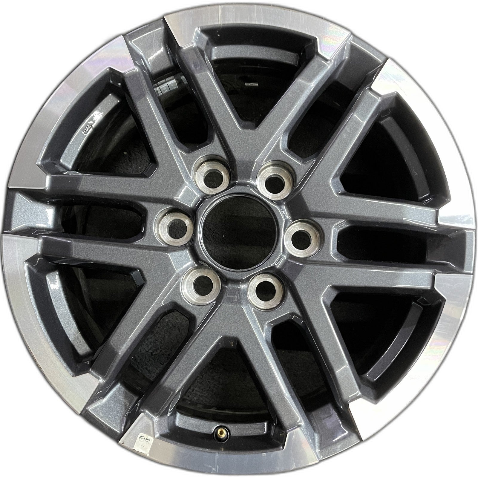 Toyota MACHINED CHARCOAL TACOMA OEM Wheel 18x7.5 Inch 2024 42611AK031 6 ...
