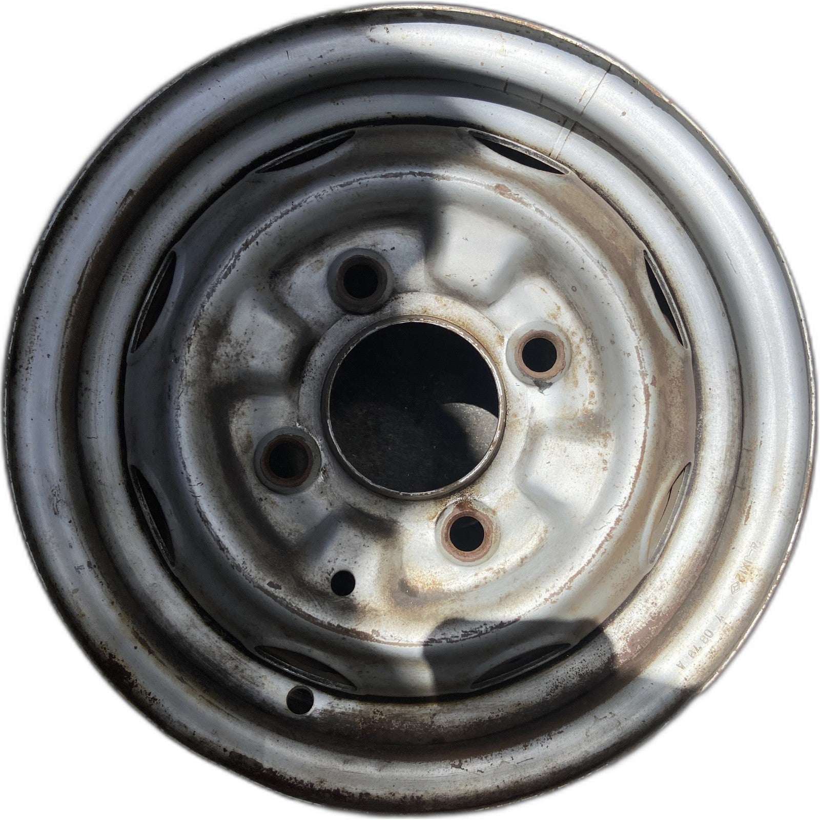 Honda CIVIC OEM Wheel 1973-1975 12x4 Inch 42700634004 0553446 Original ...