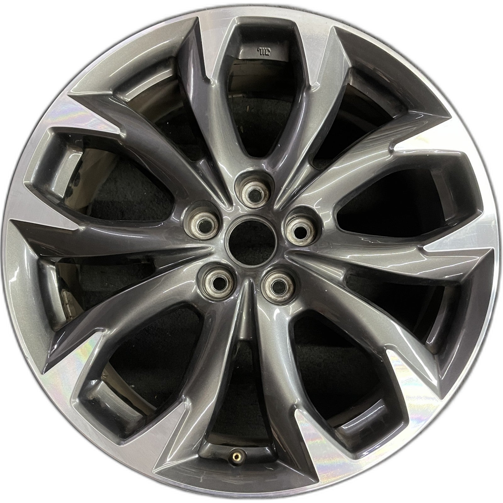 Mazda MACHINED CHARCOAL CX-5 OEM Wheel aluminum 2016 19x7 Inch 10 ...