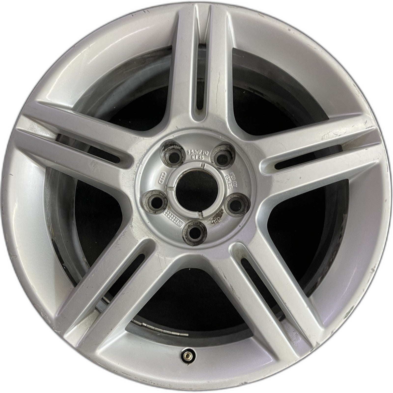 Audi A4 OEM Wheel 2005-2011 17x7.5 Inch 8E0601025AS 10 spoke ALLOY ...