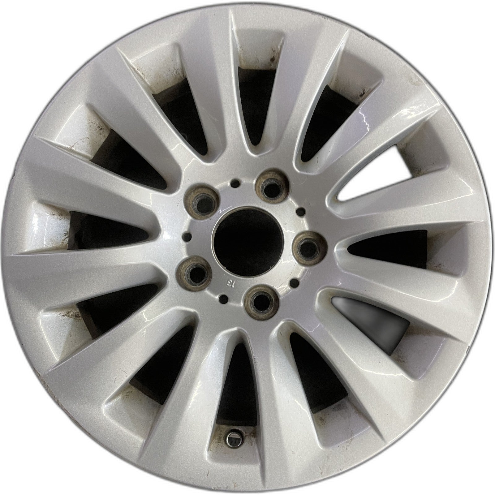 BMW SILVER 323i 328i OEM Wheel 2008-2012 16x7 Inch 36116783628 12 spoke ...
