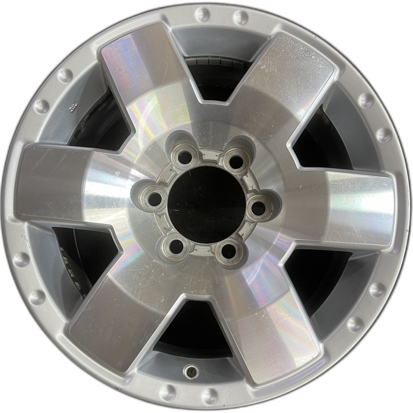 Toyota MACHINED SILVER FJ CRUISER OEM Wheel 17x7.5 Inch 2007-2010 ...