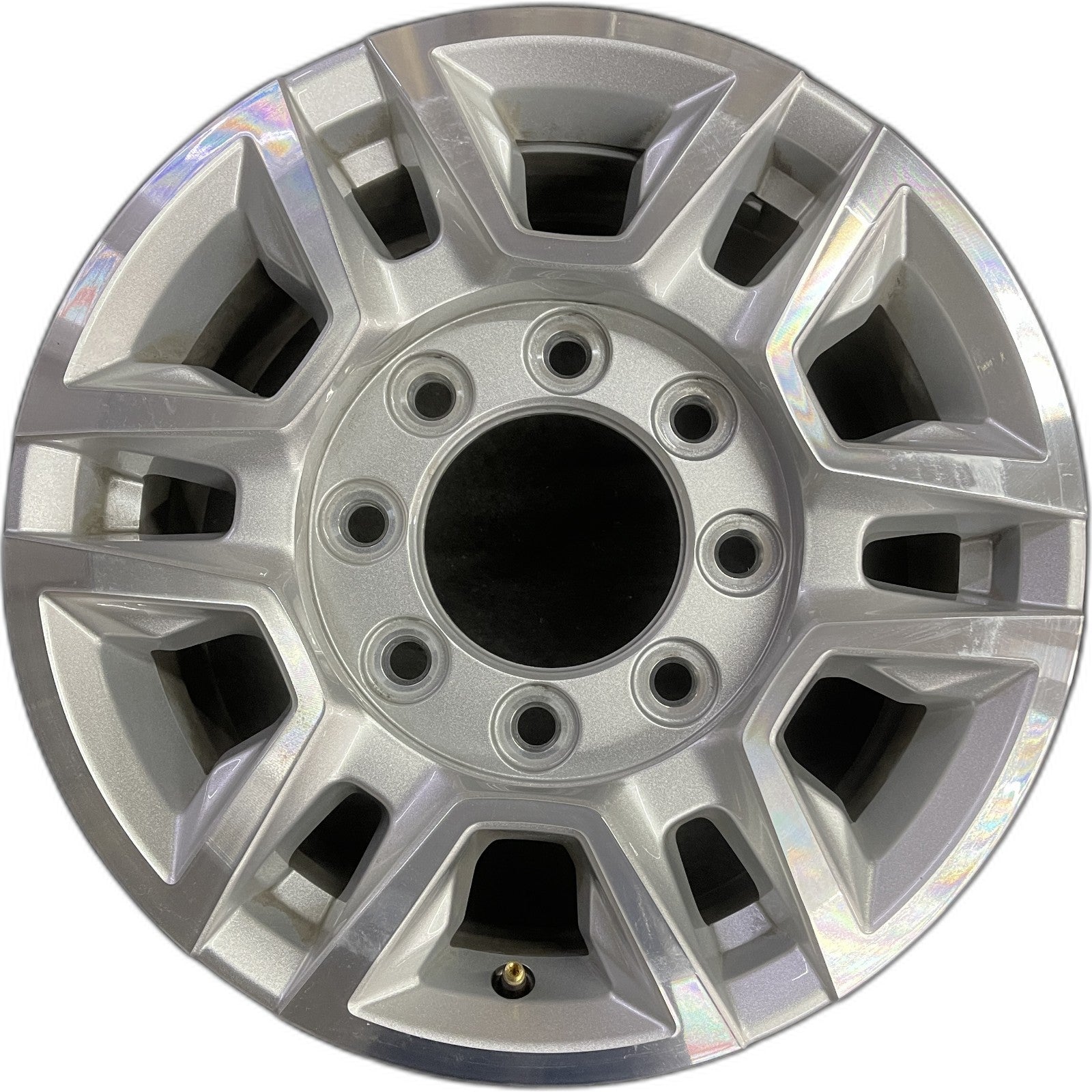GMC Chevrolet MACHINED SILVER SIERRA 2500 PICKUP 3500 OEM Wheel ...