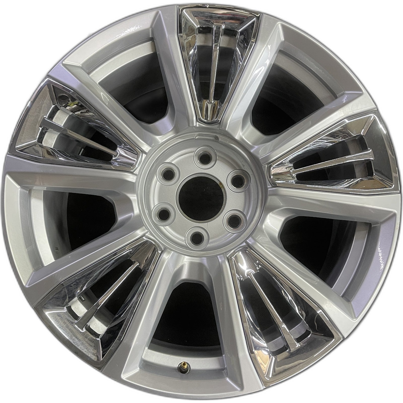 GMC Chevrolet SILVER CHROME SIERRA DENALI 1500 SUBURBAN TAHOE OEM Wheel ...