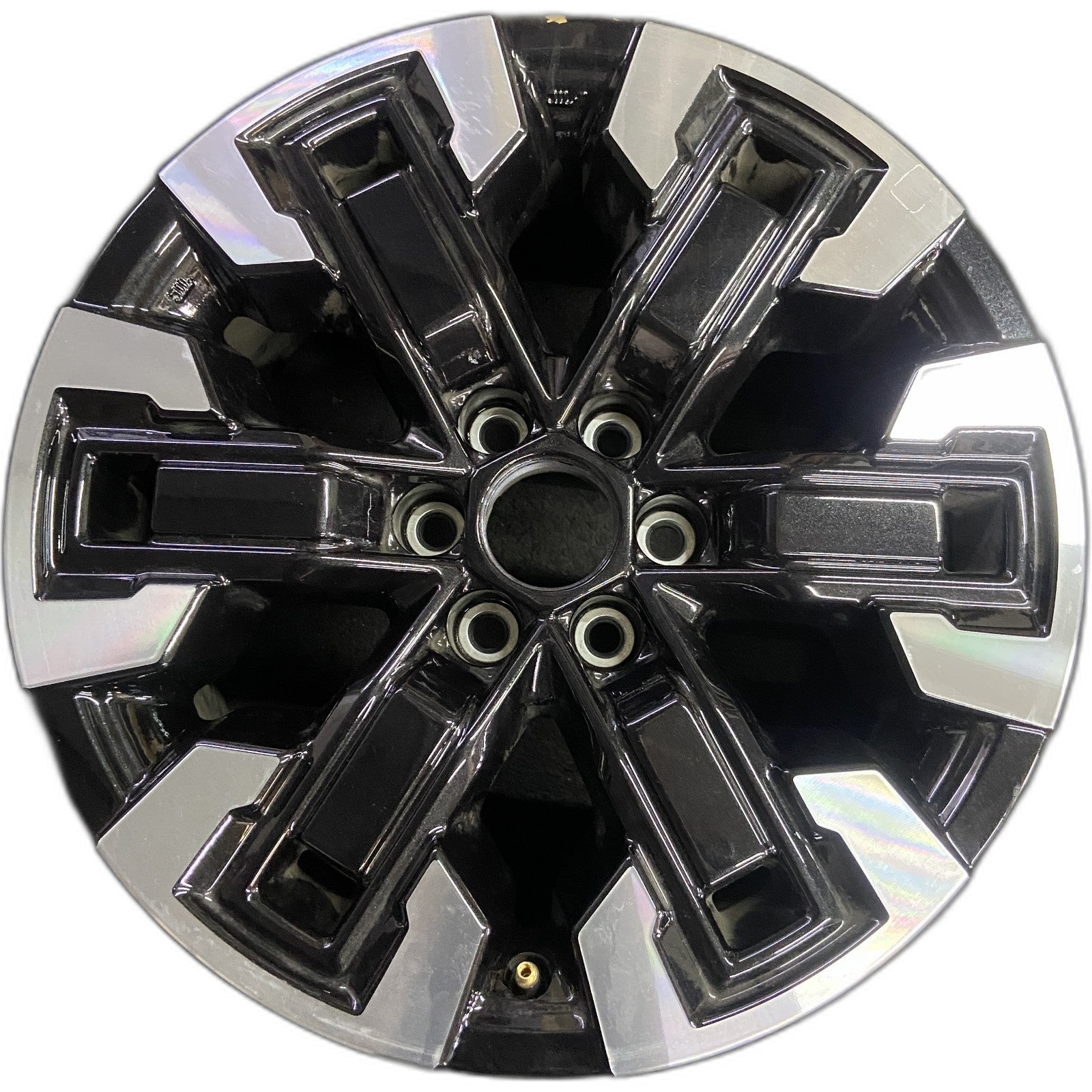 Nissan MACHINED BLACK FRONTIER OEM 17x7.5 Inch 2022-2024 403009BU2A 6 ...
