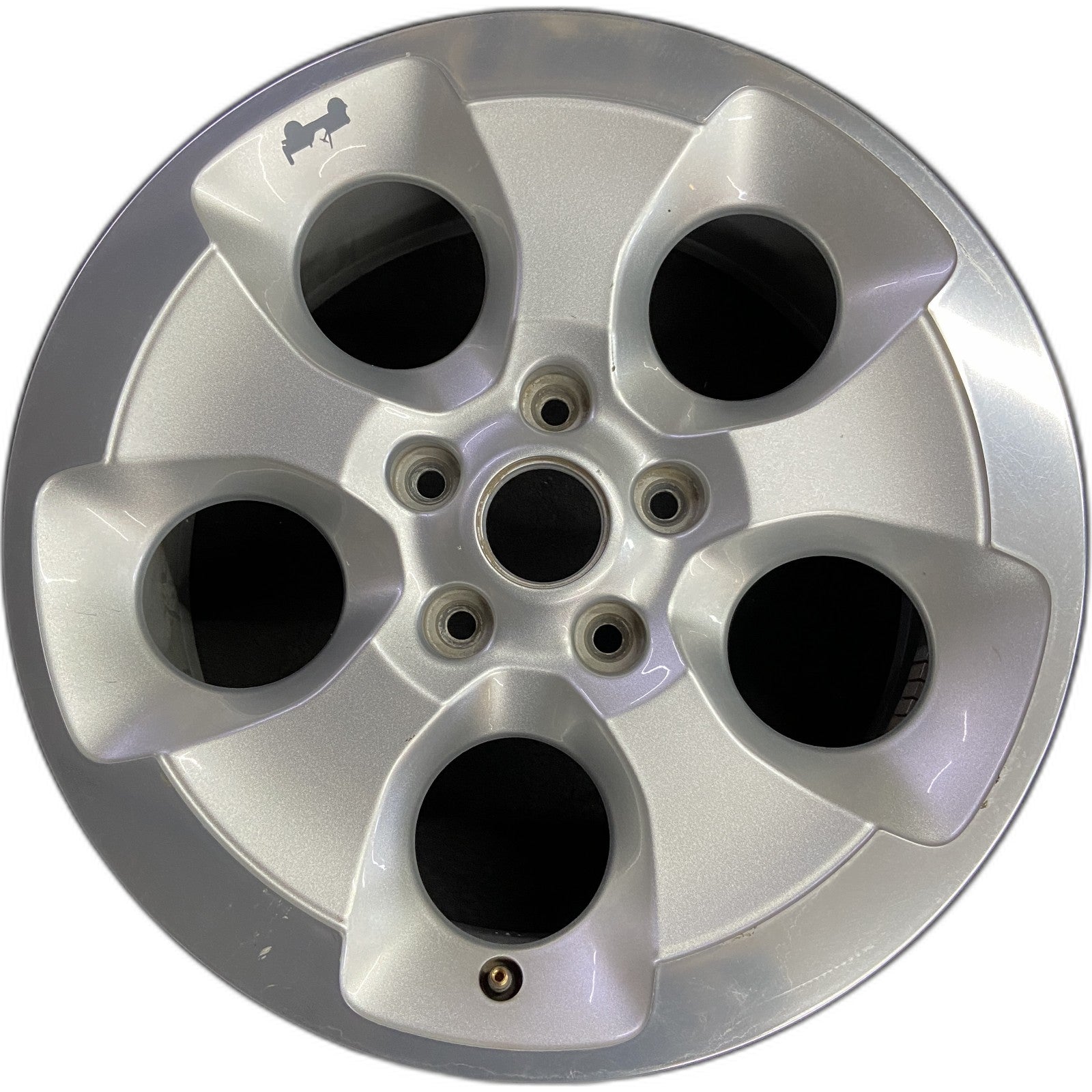 Jeep MACHINED SILVER WRANGLER OEM 2013-2015 18x7.5 Inch 1XA51DD5AA ...