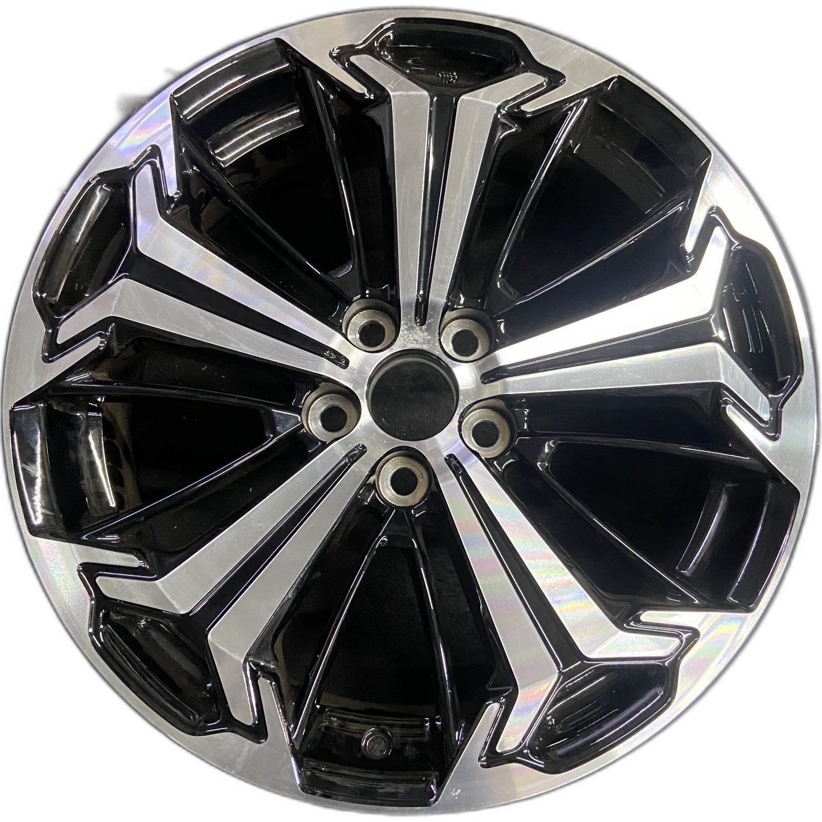 Toyota MACHINED BLACK RAV4 OEM 2021-2023 19x7.5 Inch 4261142590 15 ...