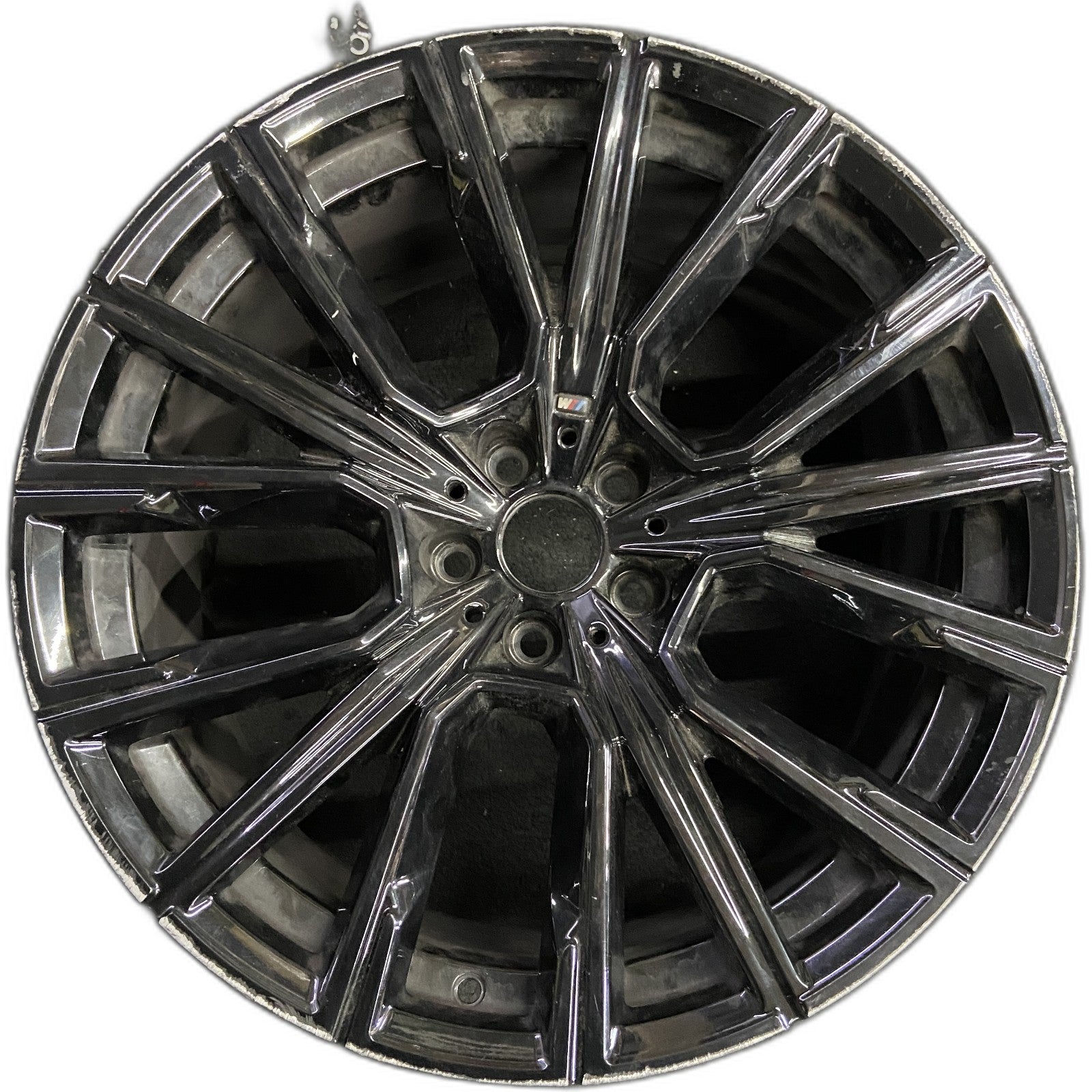 REAR BMW BLACK 740i 750i M760i OEM 20x10 2021-2022 36118745915 star jet ...