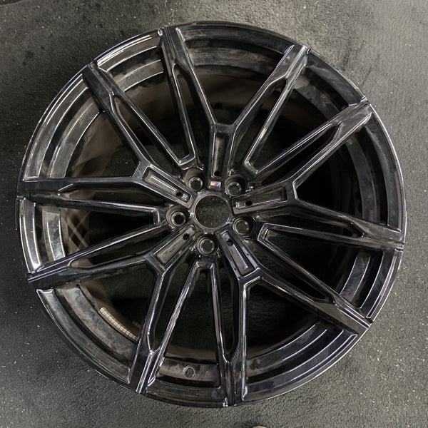 REAR BMW BLACK M2 OEM 20x10.5 2023-2024 36117883686 10 spoke Factory ...