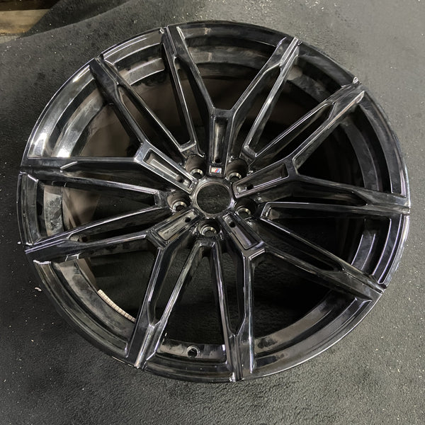 REAR BMW BLACK M2 OEM 20x10.5 2023-2024 36117883686 10 spoke Factory ...