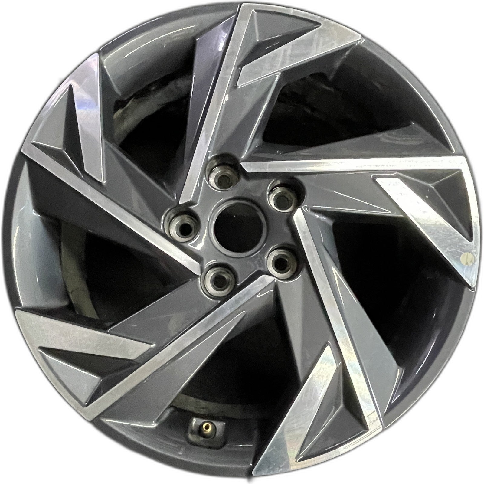 Hyundai MACHINED CHARCOAL ELANTRA OEM 2024 17x7 Inch 52910AACN0 Rim ...