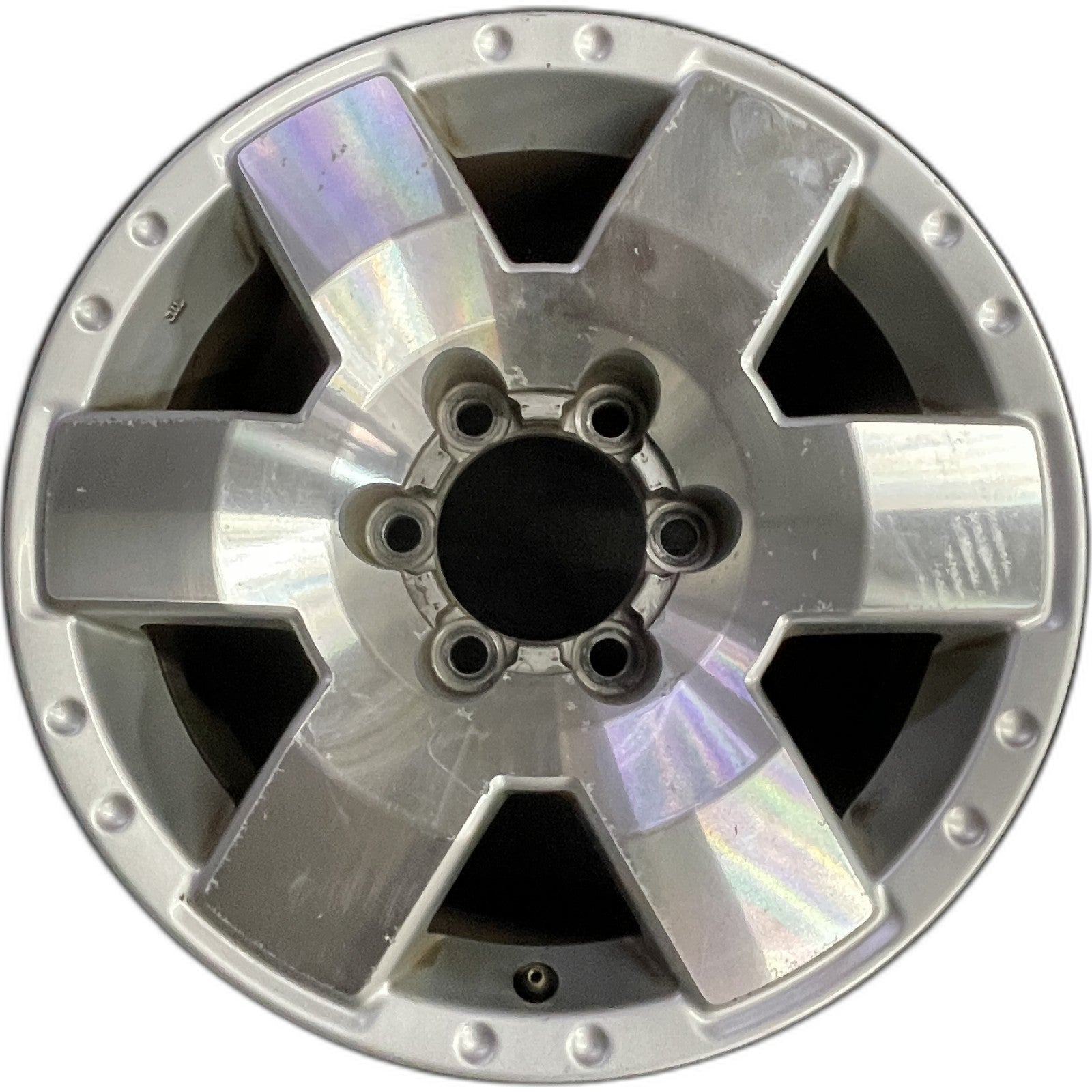 Toyota MACHINED SILVER FJ CRUISER OEM 17x7.5 Inch 2007-2010 4261135480 ...