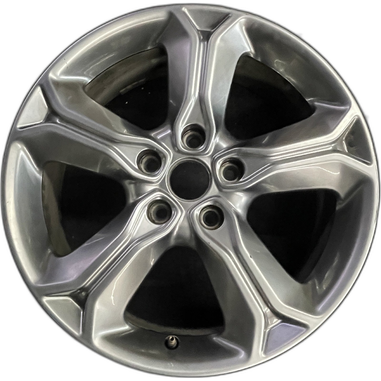 Dodge HYPER SILVER JOURNEY OEM 2018 19x7 Inch 5PS08DD5AB 5 spoke satin ...