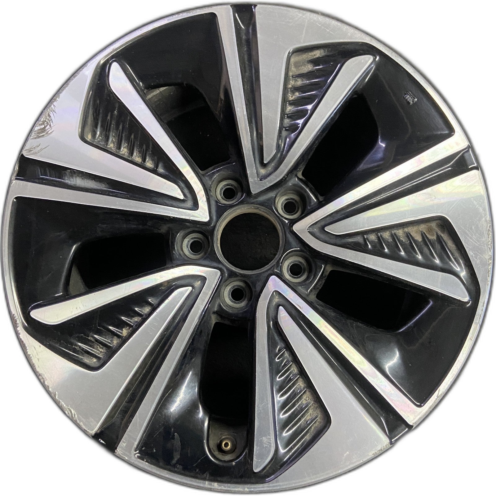 Honda MACHINED BLACK CIVIC OEM 17x7 Inch 2016-2018 42700TBAA91 ...