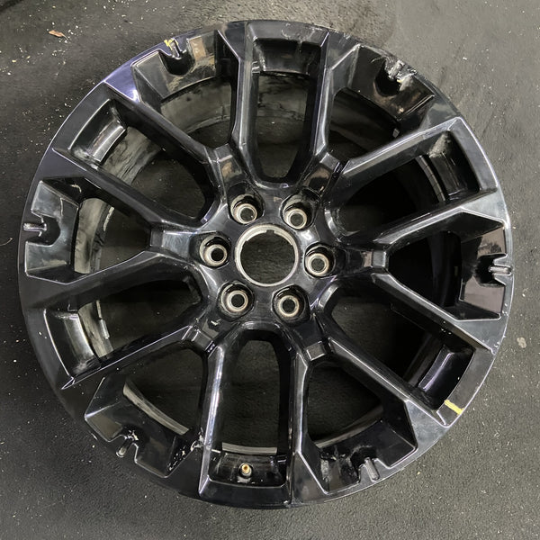 Chevrolet GMC BLACK SILVERADO 1500 PICKUP SUBURBAN OEM ADO 22x9 Inch ...