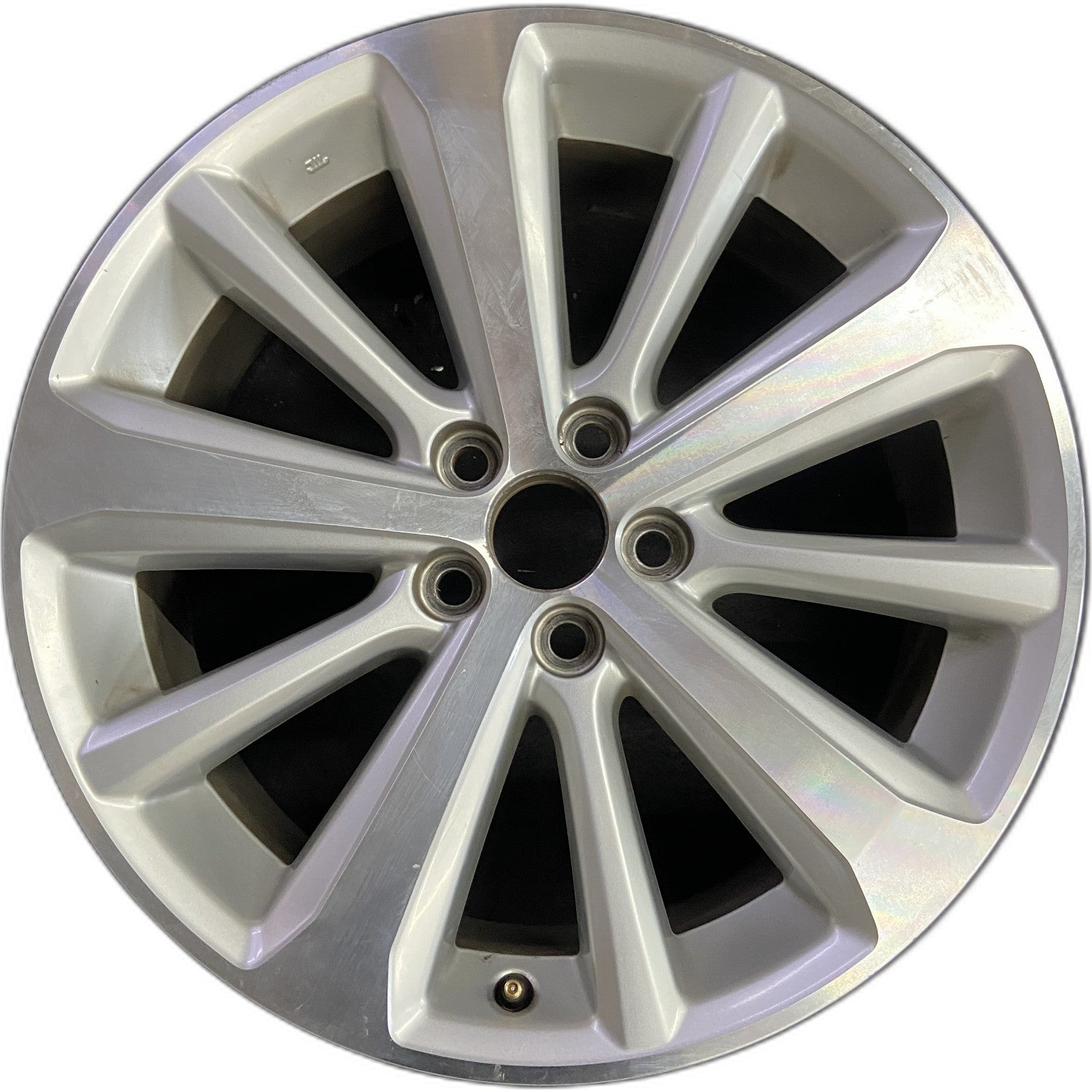 Toyota MACHINED SILVER HIGHLANDER OEM 19x7.5 Inch 2008-2013 4261148430 ...