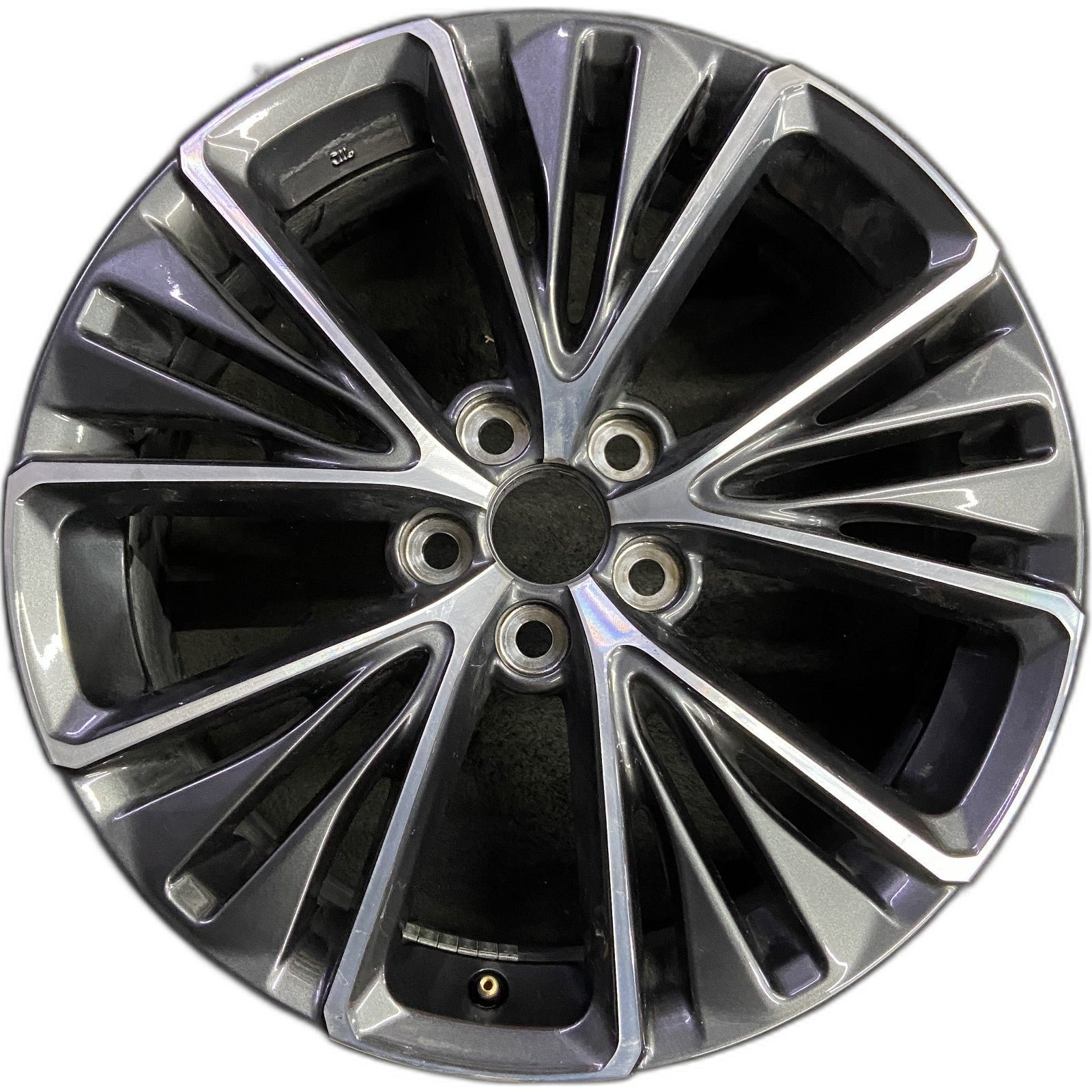 Toyota MACHINED CHARCOAL PRIUS OEM 2023-2025 4261147551 4261147671 19x6 ...