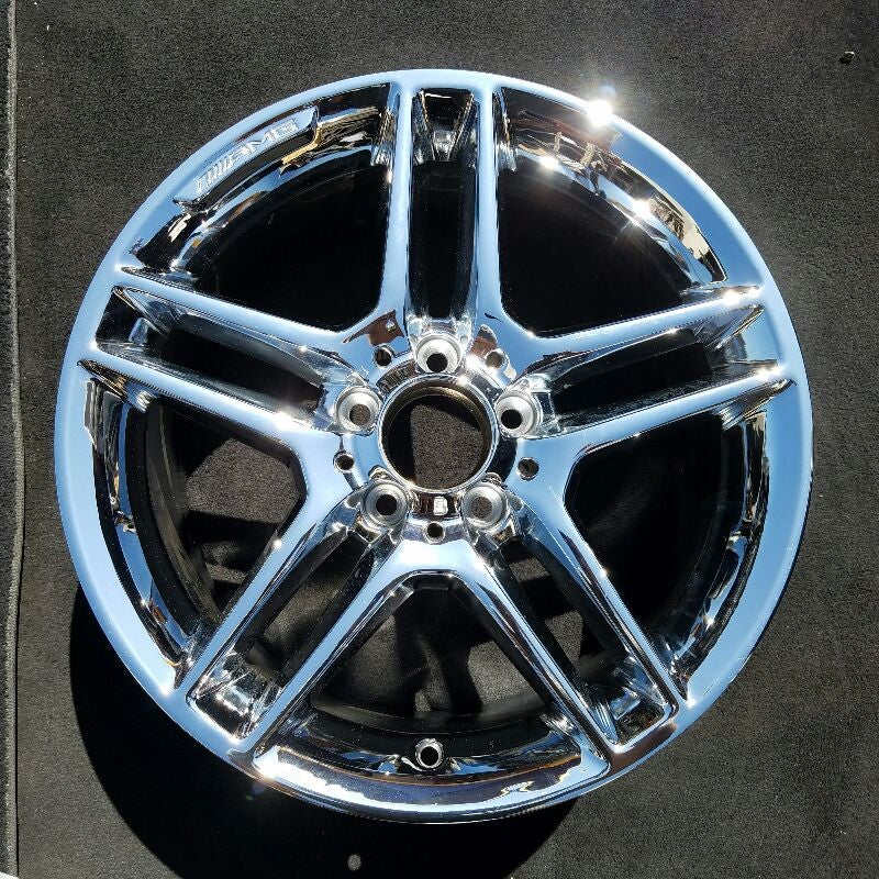 REAR Mercedes-Benz CHROME C-CLASS OEM Wheel 2012-2013 204 C250 ...