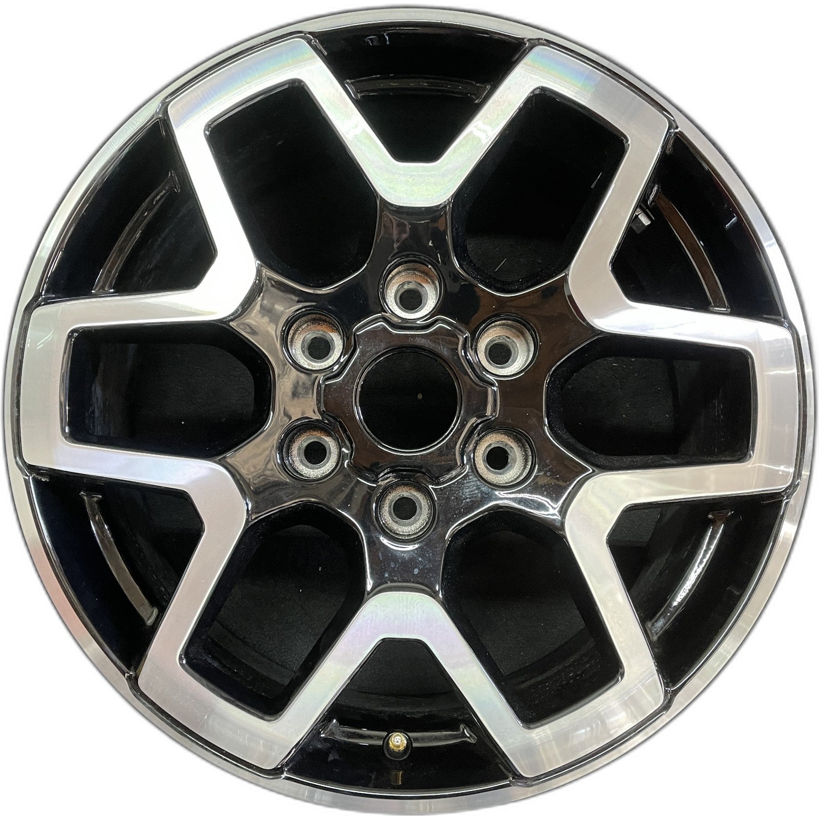 Ford MACHINED BLACK BRONCO OEM Wheel 2021-2024 18x7.5 Inch M2DZ1007T ...
