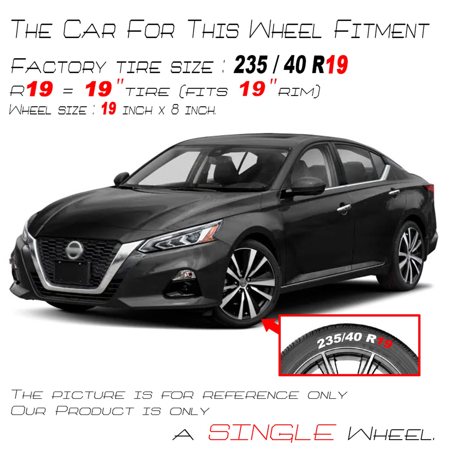 Nissan Altima 2022 Black With Tinted Windows