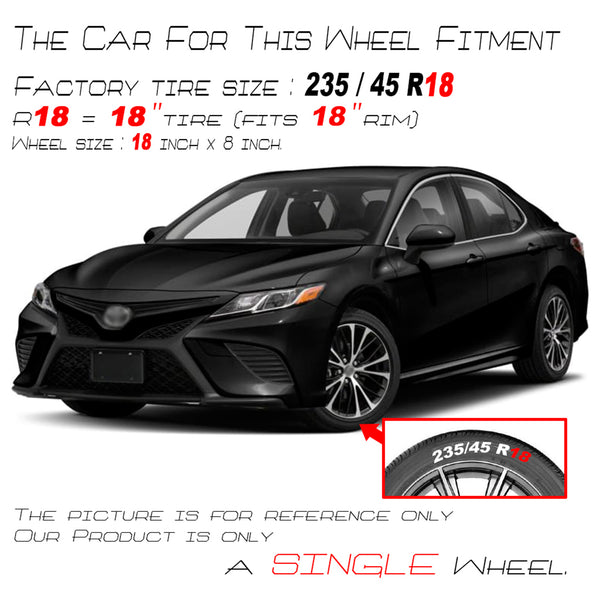 Replacement Wheel for Toyota CAMRY 18x8 Inch 2018-2022 4261106F70 ...