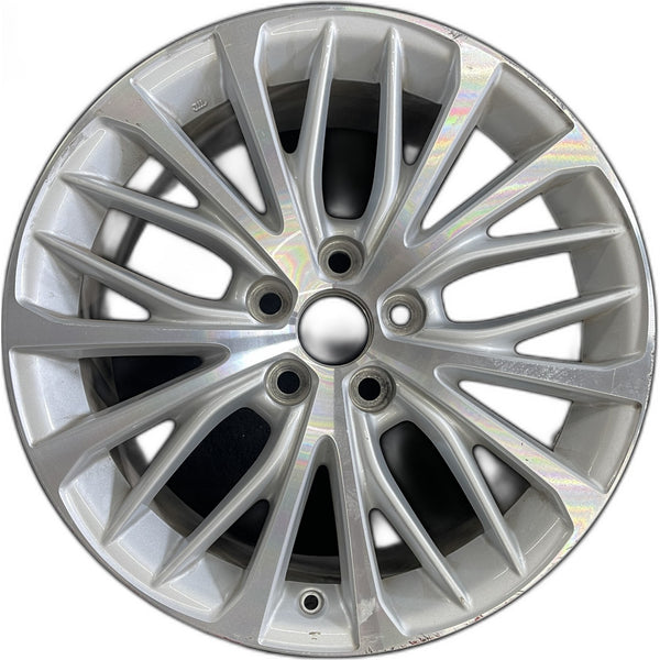 Toyota MACHINED SILVER CAMRY OEM Wheel 18x8 Inch 2018-2022 4261106F90 ...