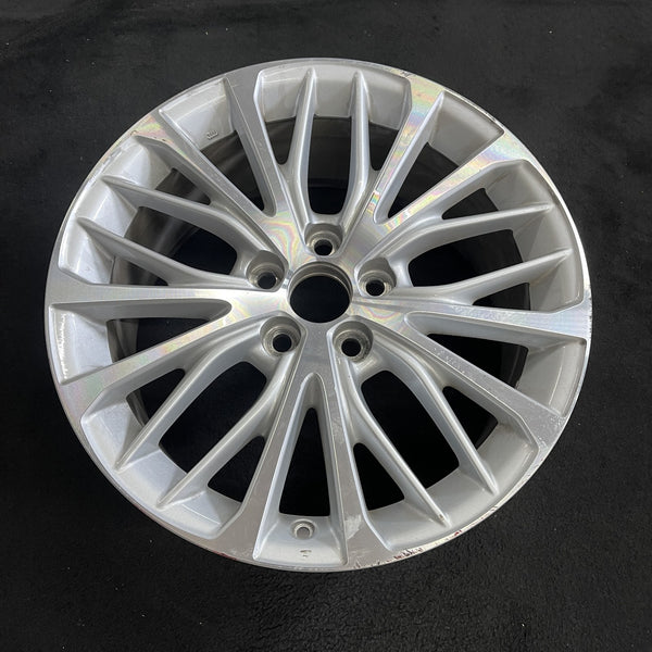 Toyota MACHINED SILVER CAMRY OEM Wheel 18x8 Inch 2018-2022 4261106F90 ...