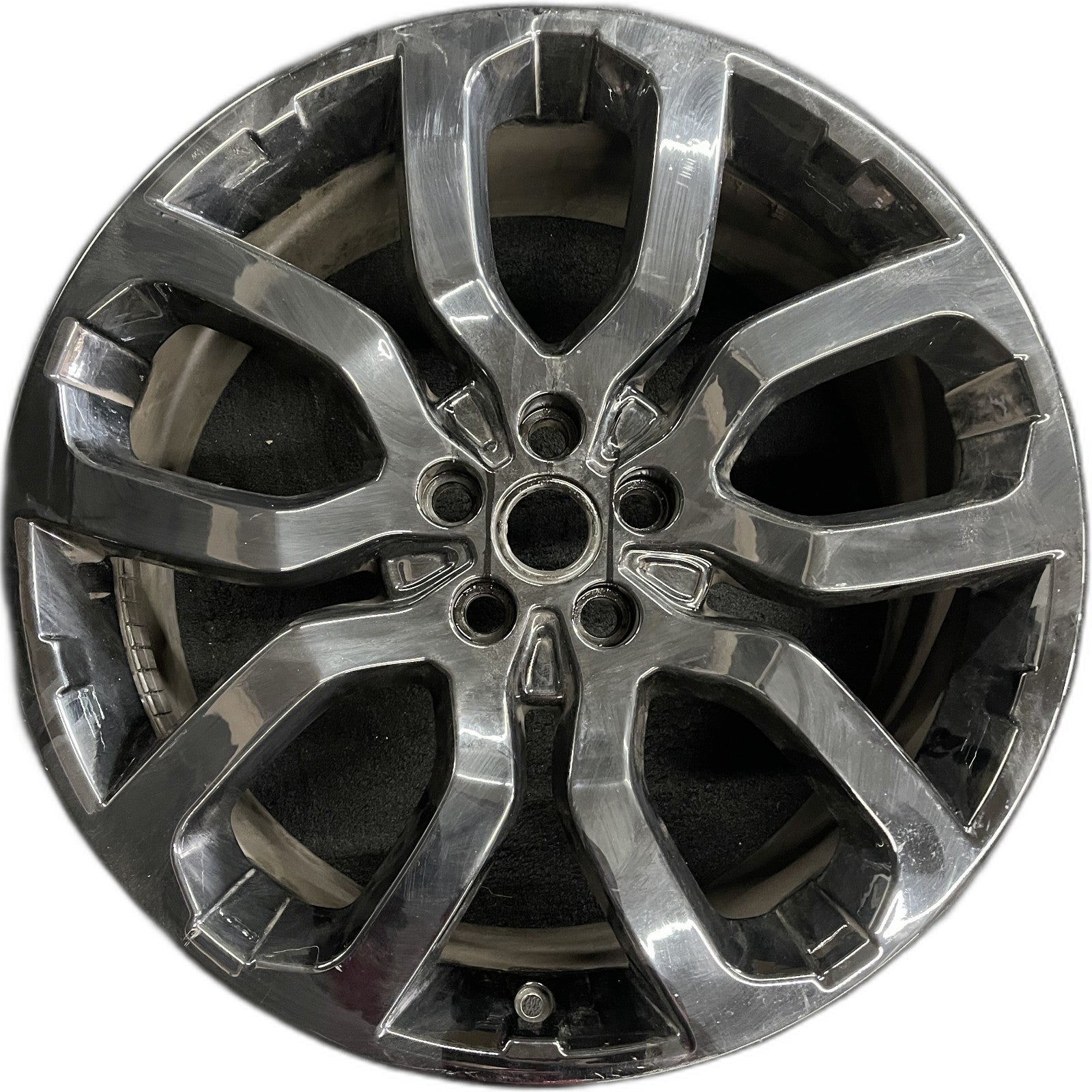 Land Rover BLACK RANGE SPORT OEM Wheel 2020-2022 22x9.5 Inch LK521007AA ...