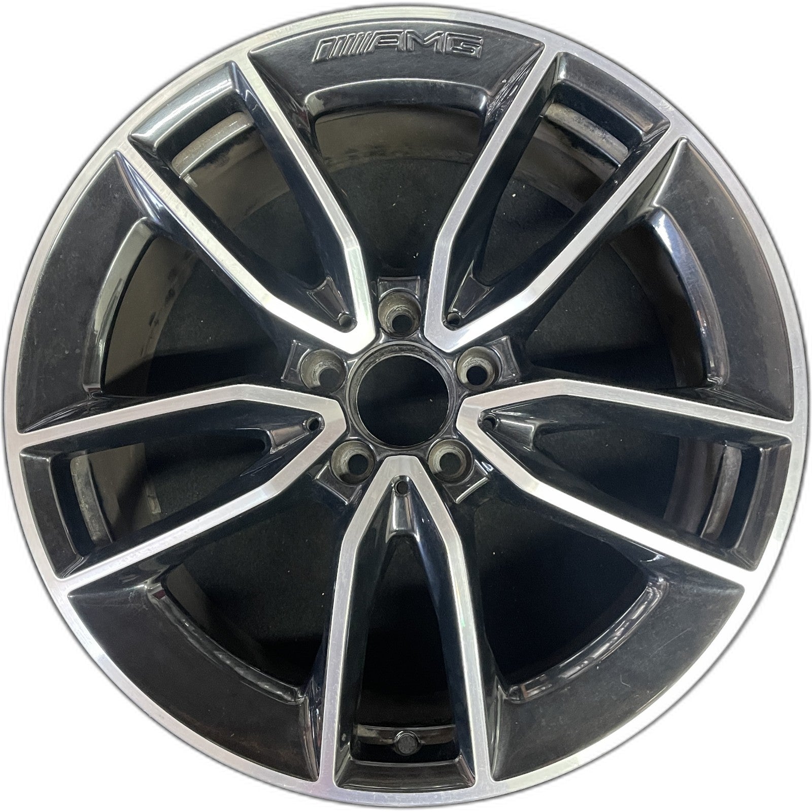 REAR Mercedes-Benz MACHINED BLACK C-CLASS OEM Wheel 205 20540108017X23 ...