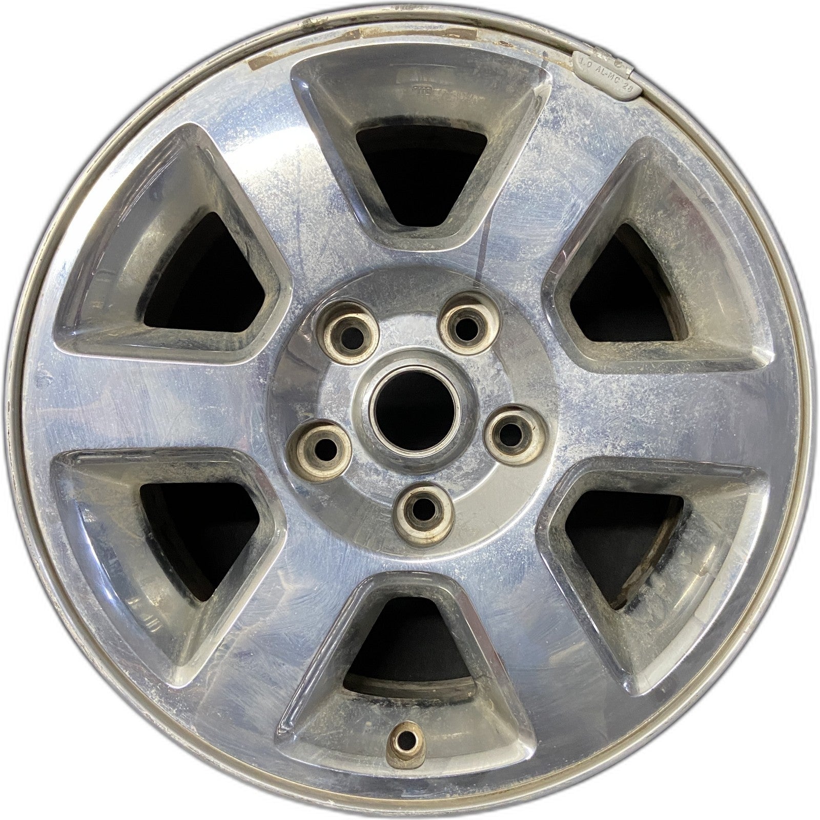 Jeep CHROME COMMANDER OEM Wheel 17x7.5 Inch 2006-2008 6 spoke Factory ...