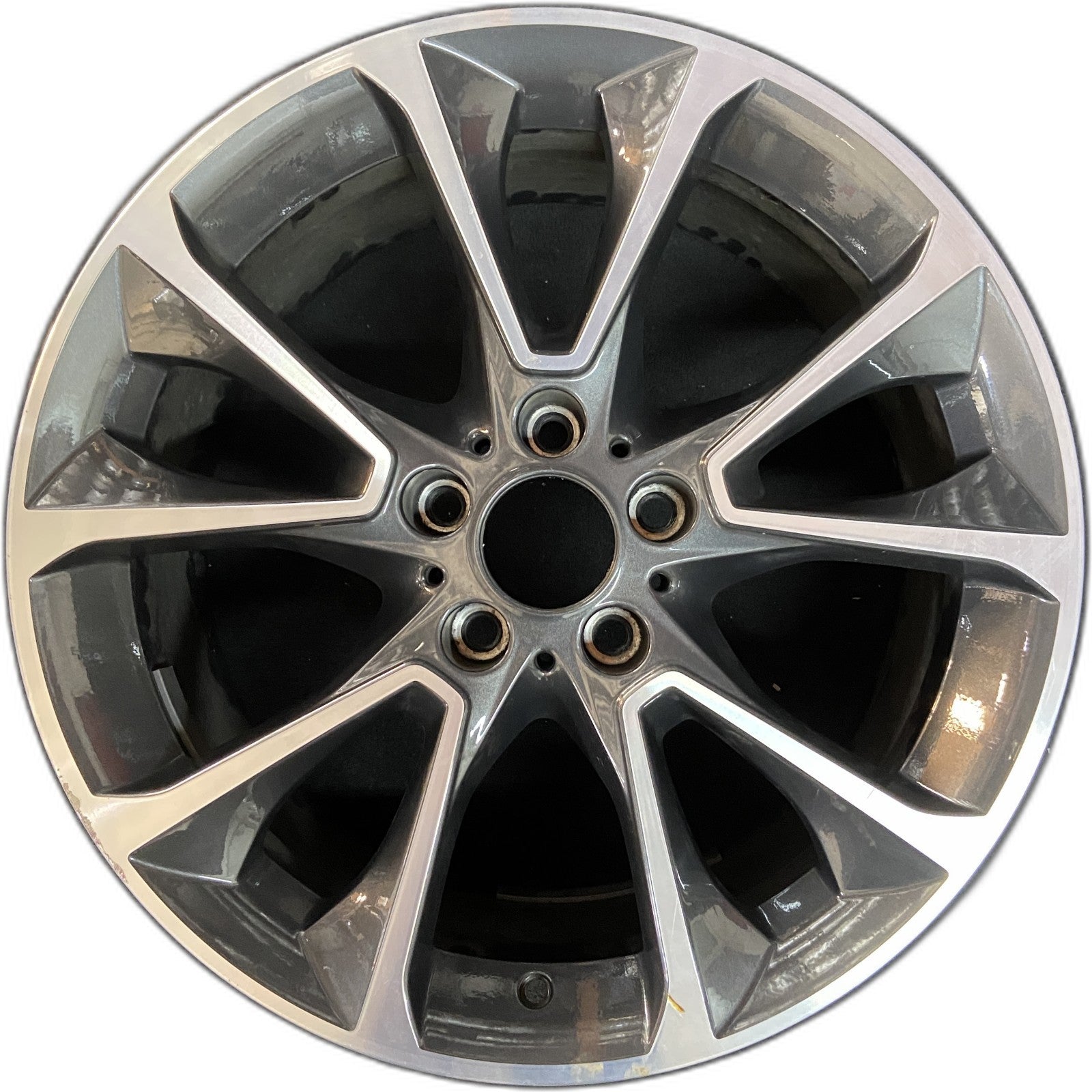 BMW MACHINED CHARCOAL X5 OEM Wheel 2014-2018 19x9 Inch 36116853955 5 ...