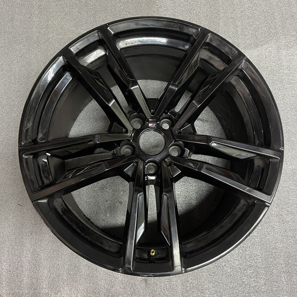 REAR BMW BLACK Z4 OEM Wheel 2019-2024 19x10 Inch 36118091764 5 spoke V ...