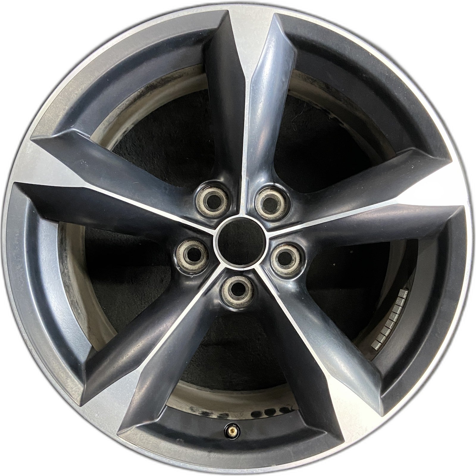 Ford MACHINED BLACK MUSTANG OEM Wheel 18x8 Inch aluminum 2018-2023 ...