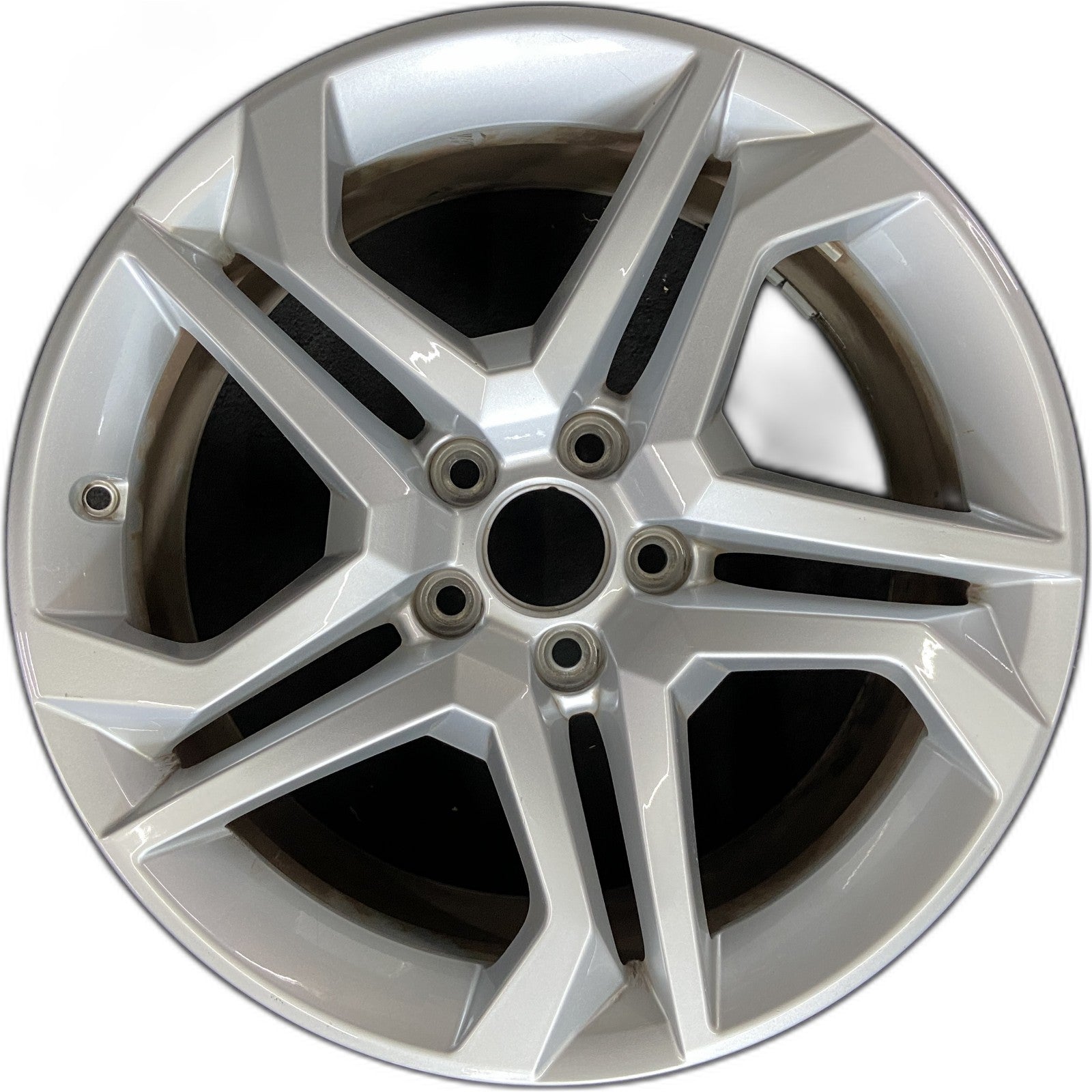 Audi Q5 OEM Wheel 18x8 Inch 2018 80A601025P 5 double spoke thru 10/07 ...