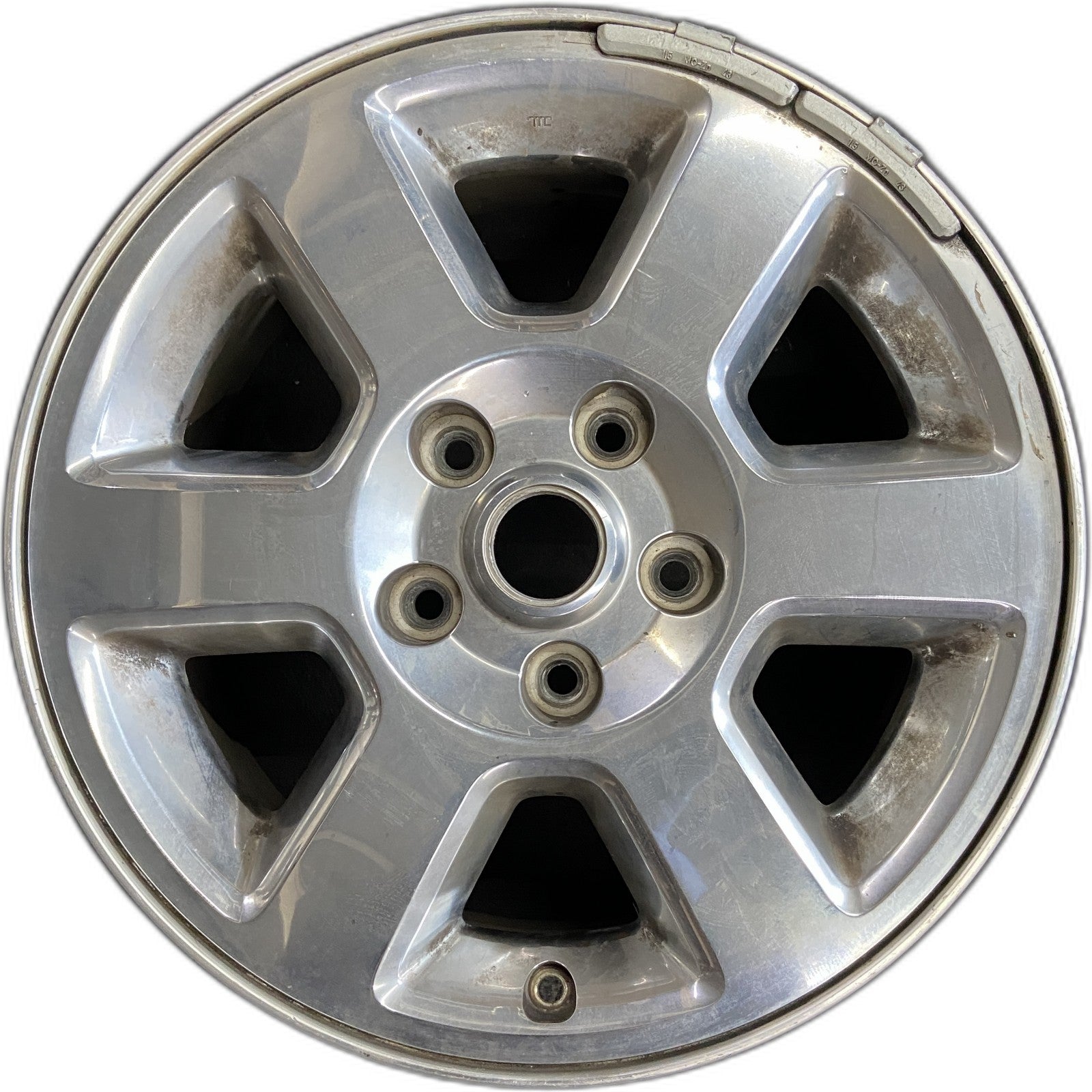 Jeep CHROME COMMANDER OEM Wheel 2006-2008 17x7.5 Inch 6 spoke Rim ...