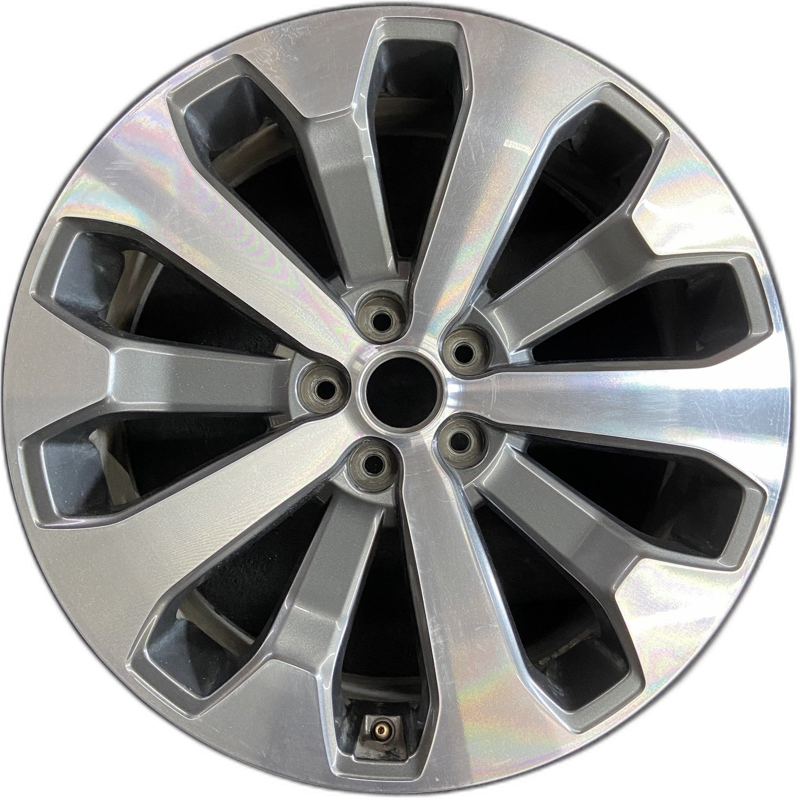 Kia MACHINED GREY TELLURIDE OEM Wheel 2020-2022 20x7.5 52910S9310 ...