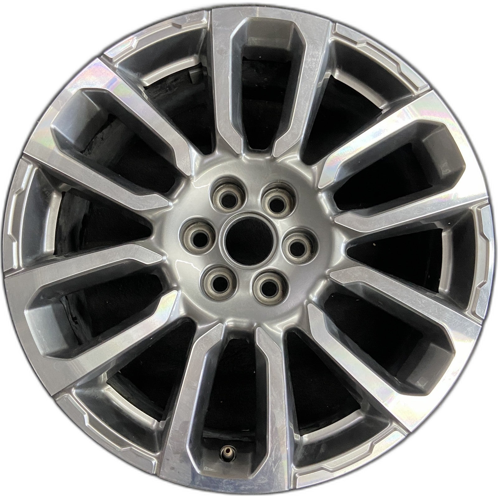 GMC MACHINED CHARCOAL ACADIA OEM Wheel 2020-2023 20x8 84120922 6 spoke ...
