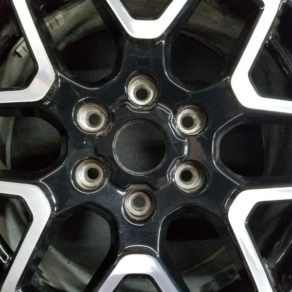 Ford MACHINED BLACK BRONCO OEM Wheel 18x7.5 Inch 2021-2024 M2DC1007T1A ...