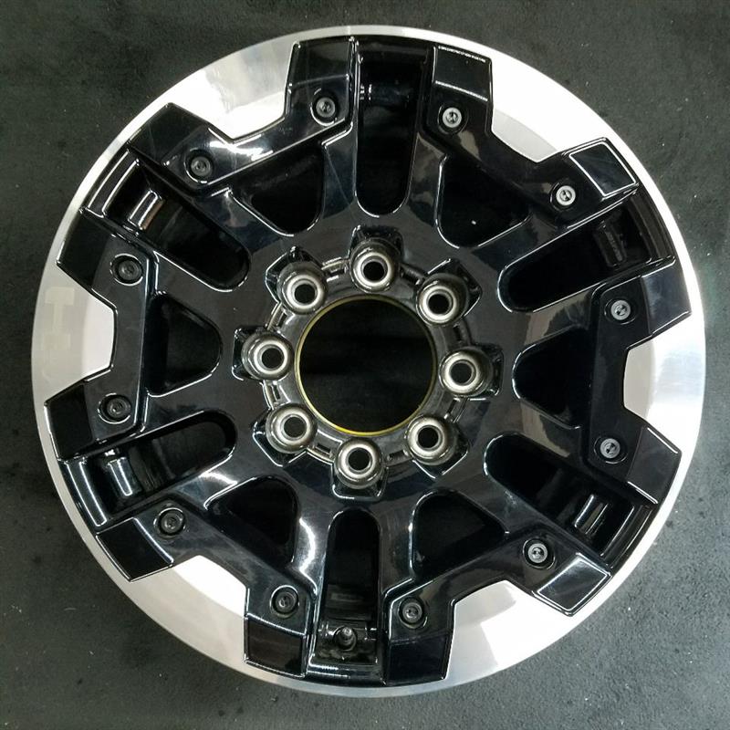 General Motors MACHINED BLACK HUMMER EV OEM Wheel 18x9 Inch 2022-2024 ...