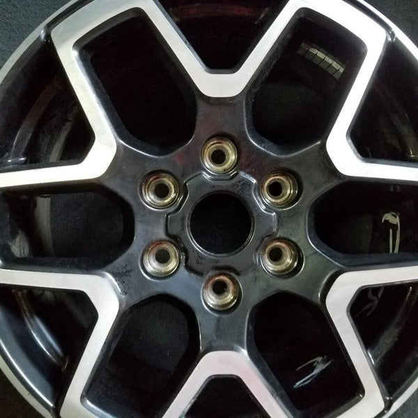 Ford MACHINED BLACK BRONCO OEM Wheel 18x7.5 Inch 2021-2024 M2DZ1007T ...