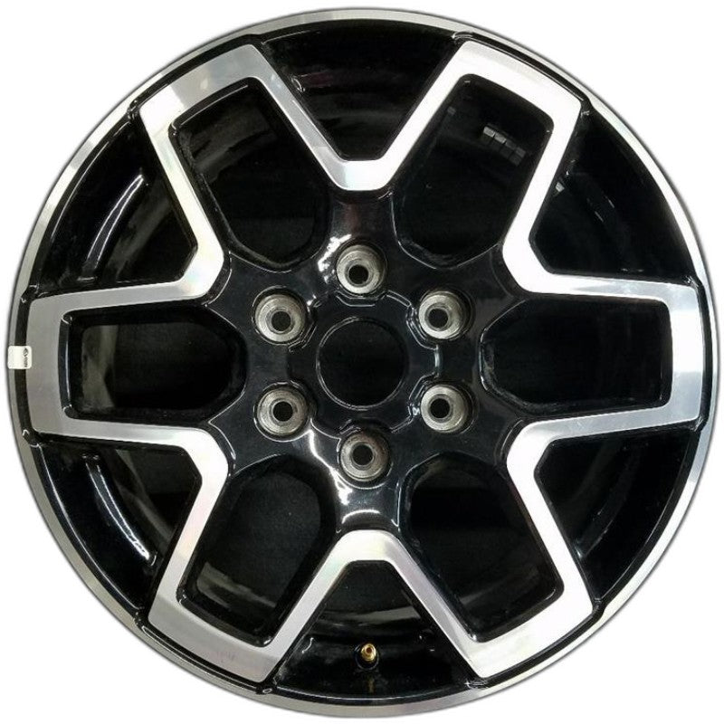 Ford MACHINED BLACK BRONCO OEM Wheel 2021-2024 18x7.5 Inch M2DZ1007T ...