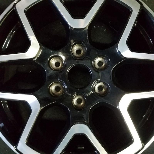 Ford MACHINED BLACK BRONCO OEM Wheel 2021-2024 18x7.5 Inch M2DC1007T1A ...
