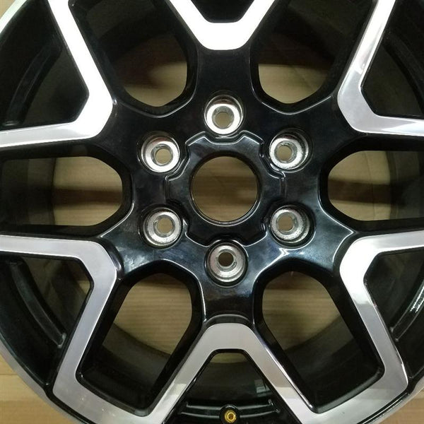 Ford MACHINED BLACK BRONCO OEM Wheel 2021-2024 18x7.5 Inch M2DC1007T1A ...