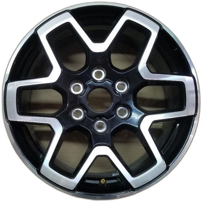 Ford MACHINED BLACK BRONCO OEM Wheel 2021-2024 18x7.5 Inch M2DZ1007T ...