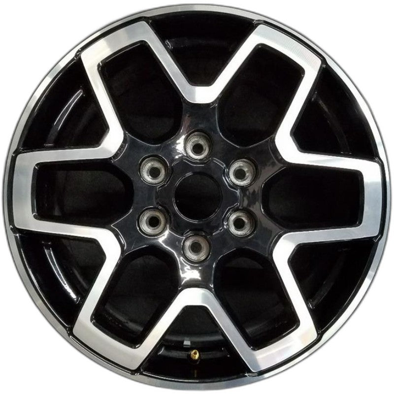 Ford MACHINED BLACK BRONCO OEM Wheel 18x7.5 Inch 2021-2024 M2DZ1007T ...