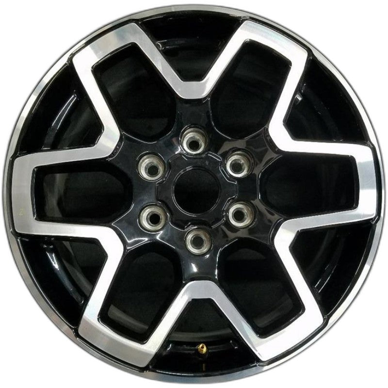 Ford MACHINED BLACK BRONCO OEM Wheel 2021-2024 18x7.5 Inch M2DZ1007T ...
