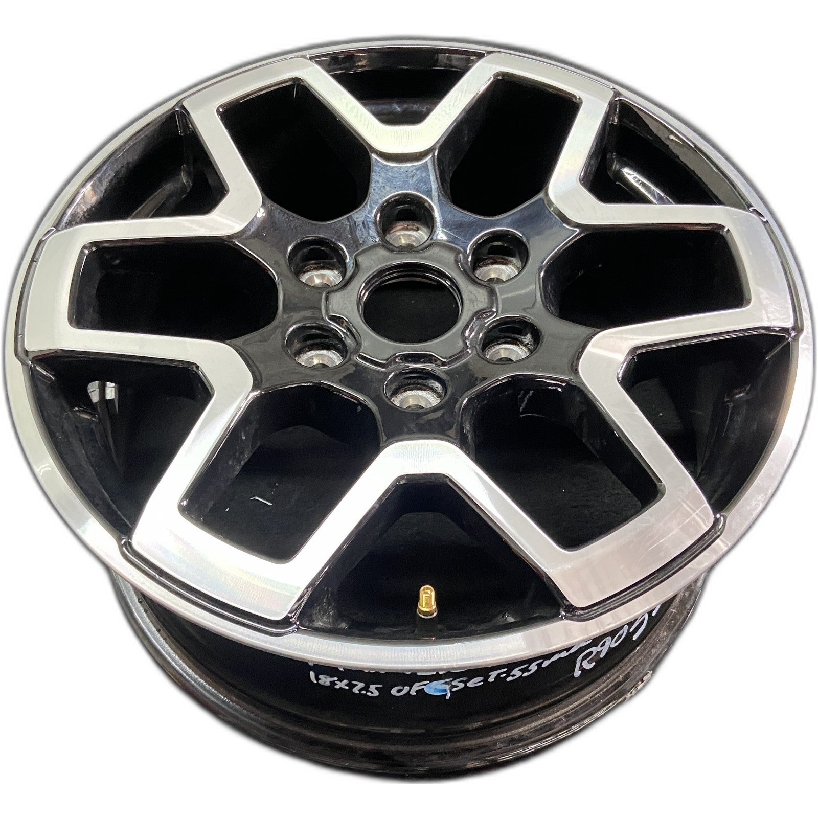 Ford MACHINED BLACK BRONCO OEM Wheel 18x7.5 Inch 2021-2024 M2DZ1007T ...