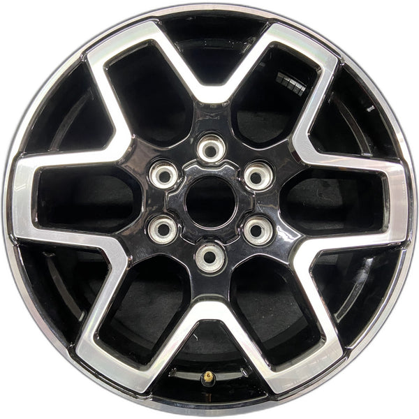 Ford MACHINED BLACK BRONCO OEM Wheel 2021-2024 18x7.5 Inch M2DC1007T1A ...