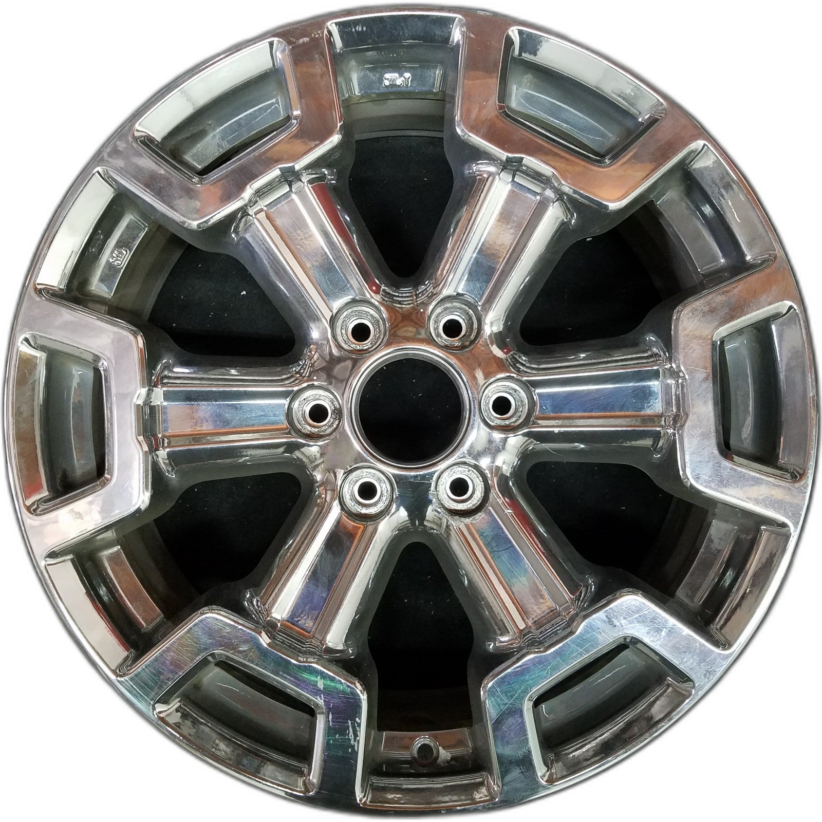 Nissan CHROME TITAN XD OEM Wheel 2018-2024 20x7.5 403009FT0A 6 spoke ...