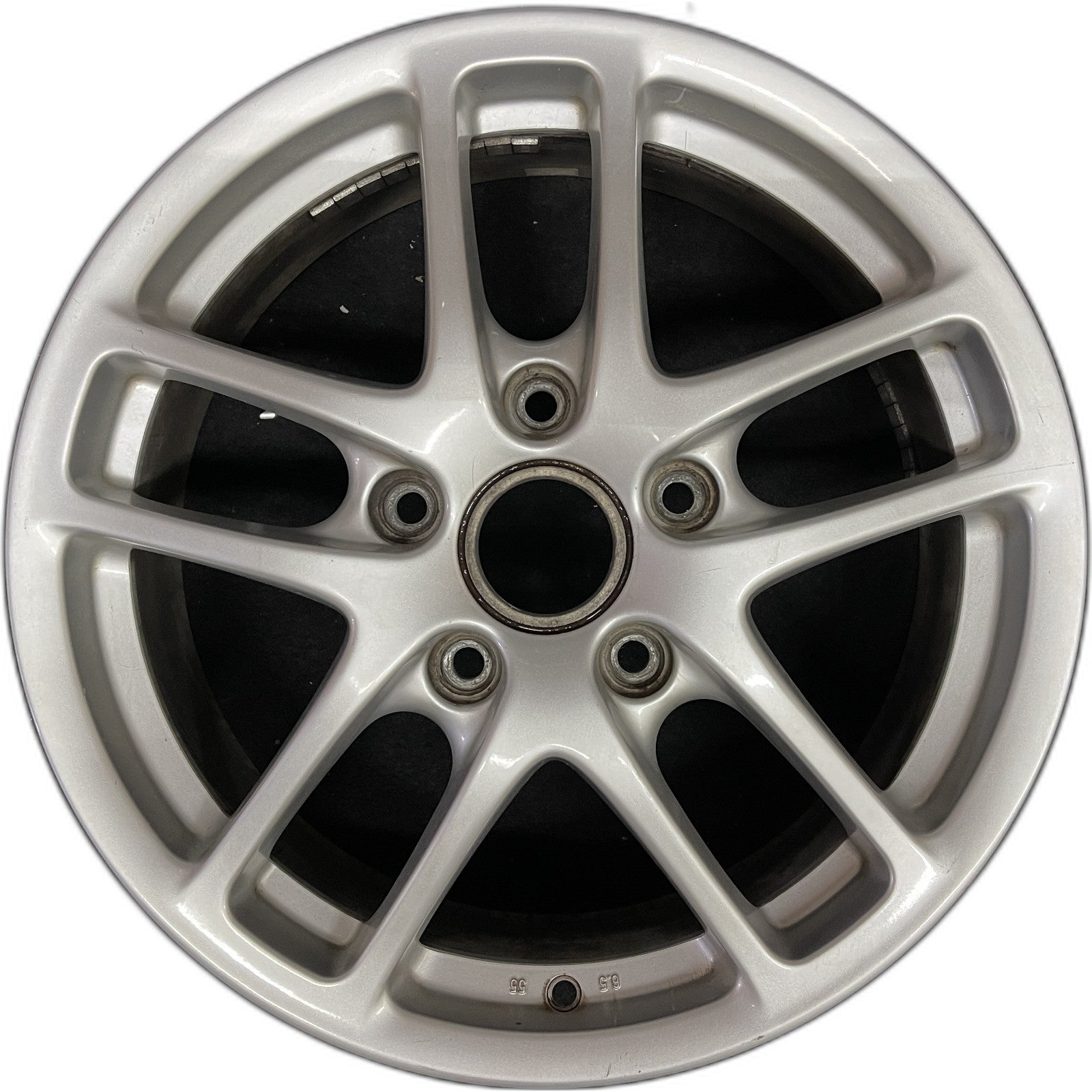 FRONT Porsche CAYMAN OEM Wheel 17x6.5 Inch 2008 98736212206 5 double ...